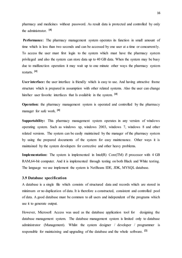 Pharmacy management system project report | DOCX | Databases | Computer Software and Applications