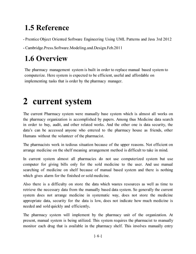Pharmacy management system Requirement Analysis and Elicitation Document