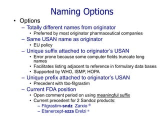 Biosimilar Drugs: Overview and Regulatory Issues | PPTX