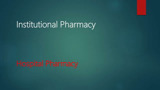 Pharmacy practice | PPTX
