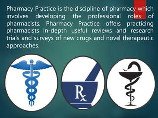 Pharmacy practice | PPTX