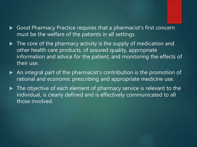 Pharmacy practice | PPTX | Pharmaceutical Industry | Industries