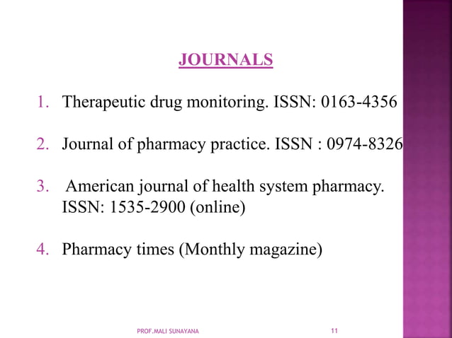 Pharmacy Practice Syllabus Copy | PPT