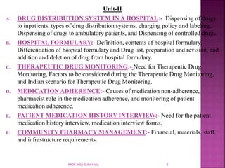 Pharmacy Practice Syllabus Copy | PPTX