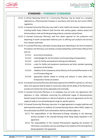 Pharmacy Standards | PDF