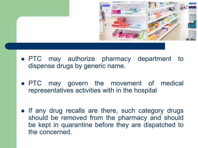 Pharmacy & Therapeutics Committee.ppt | Substance Abuse | Diseases and ...