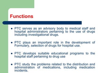 Pharmacy & Therapeutics Committee.ppt | Substance Abuse | Diseases and ...