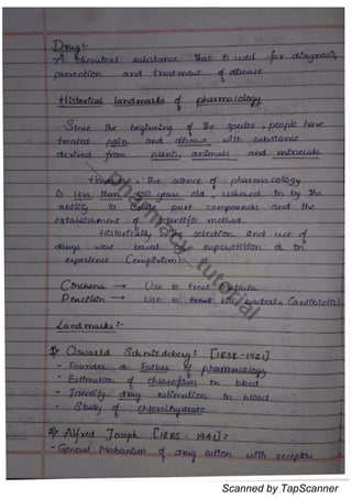 Pcology-1 handwritten notes | PDF