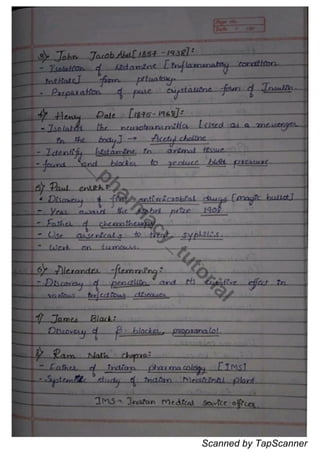 Pcology-1 handwritten notes | PDF