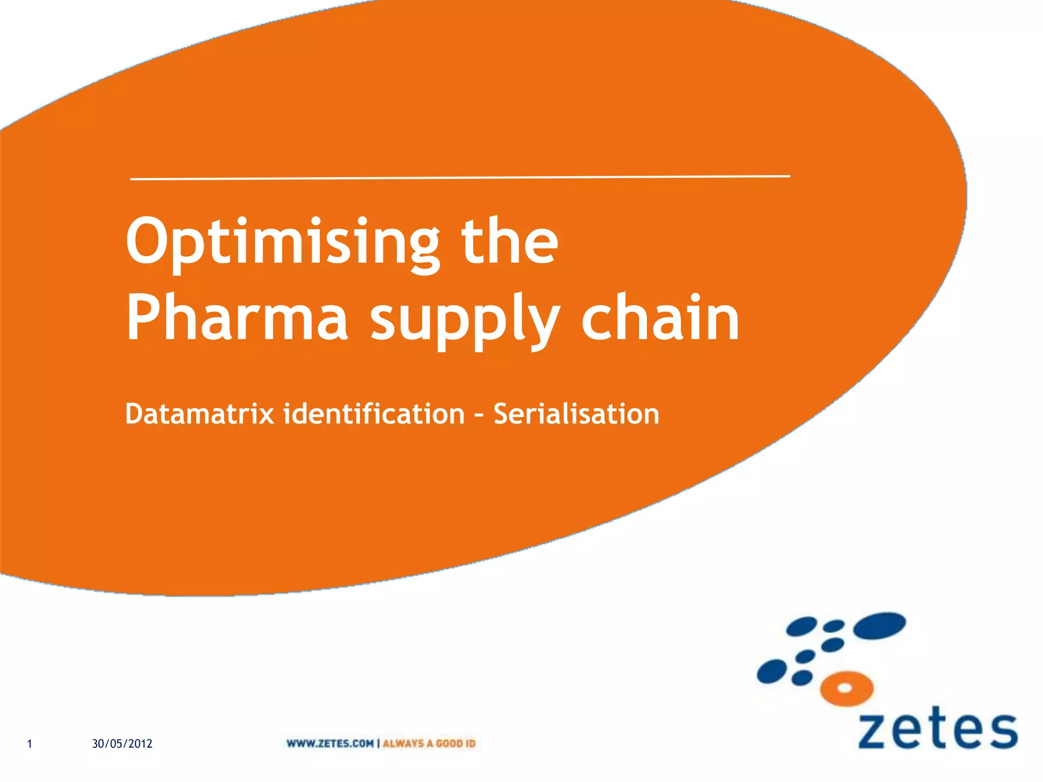Pharma datamatrix identification and serialisation | PPSX