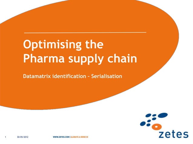 Pharma datamatrix identification and serialisation | PPSX