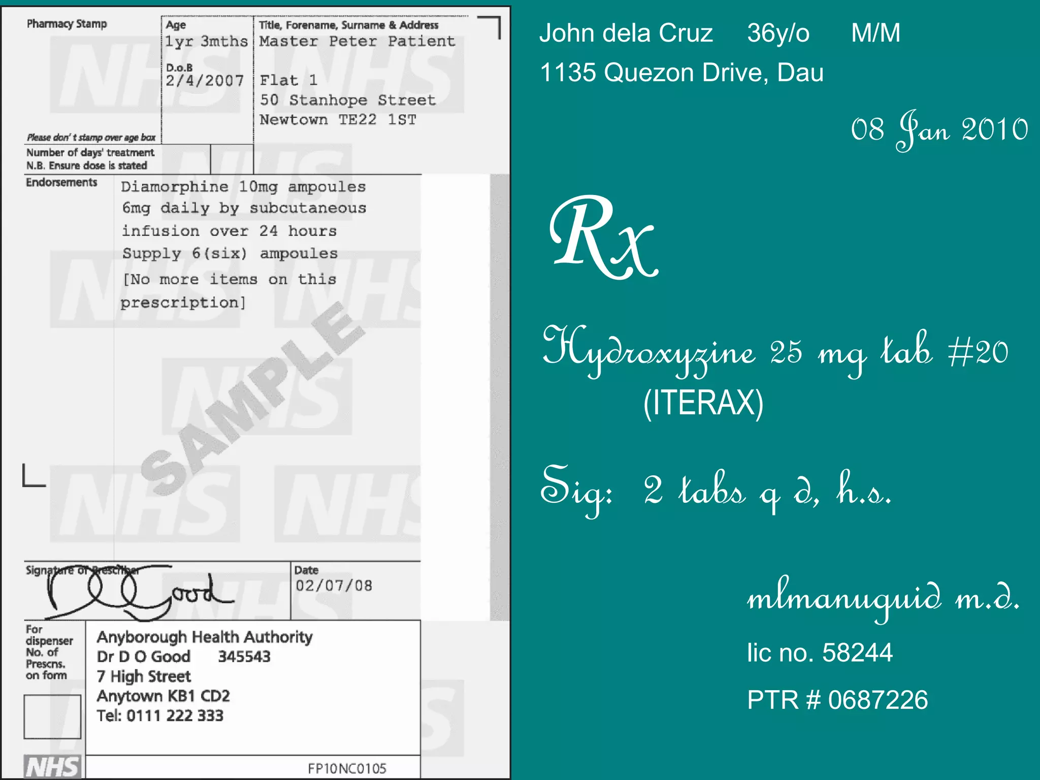 Pharma drugprescription | PPT