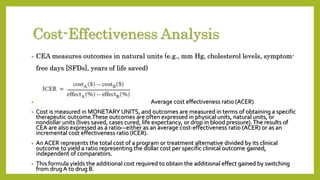 Pharmacoeconomics | PPTX