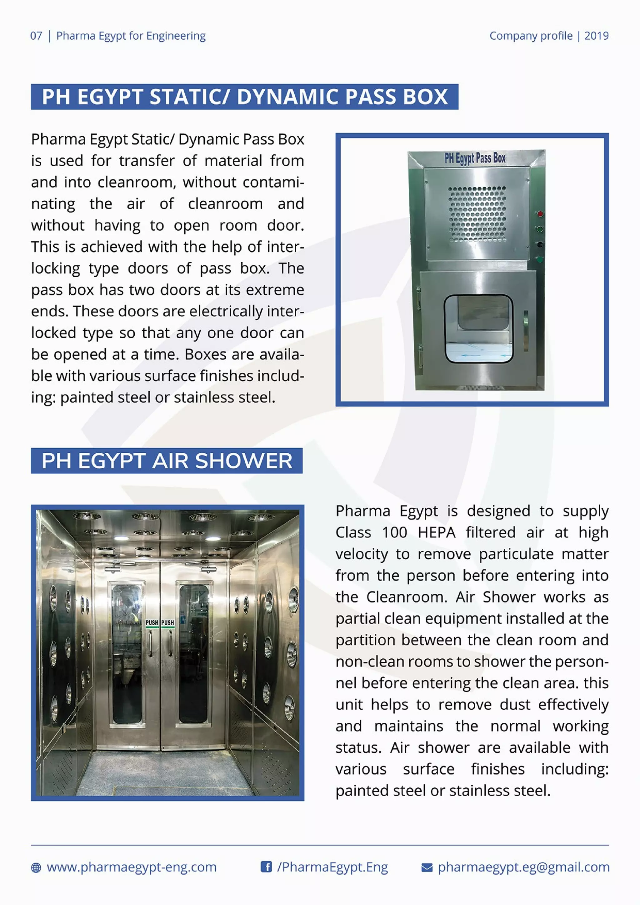 Pharma Egypt for Engineering company profile | PDF | Home Appliances | Home & Garden