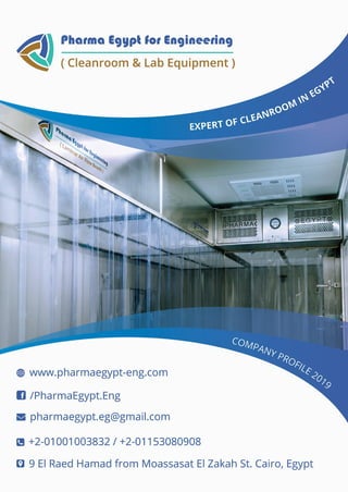 Pharma Egypt for Engineering company profile | PDF | Home Appliances | Home & Garden