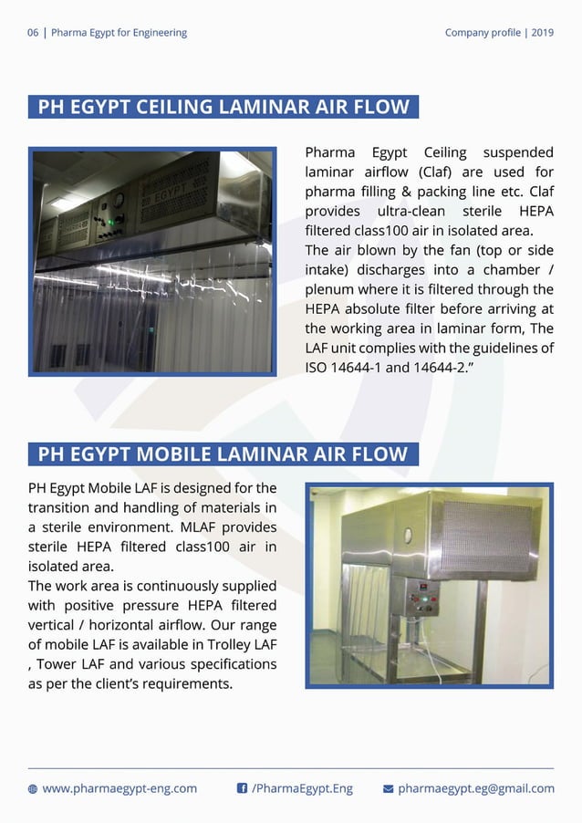 Pharma Egypt for Engineering company profile | PDF | Home Appliances | Home & Garden