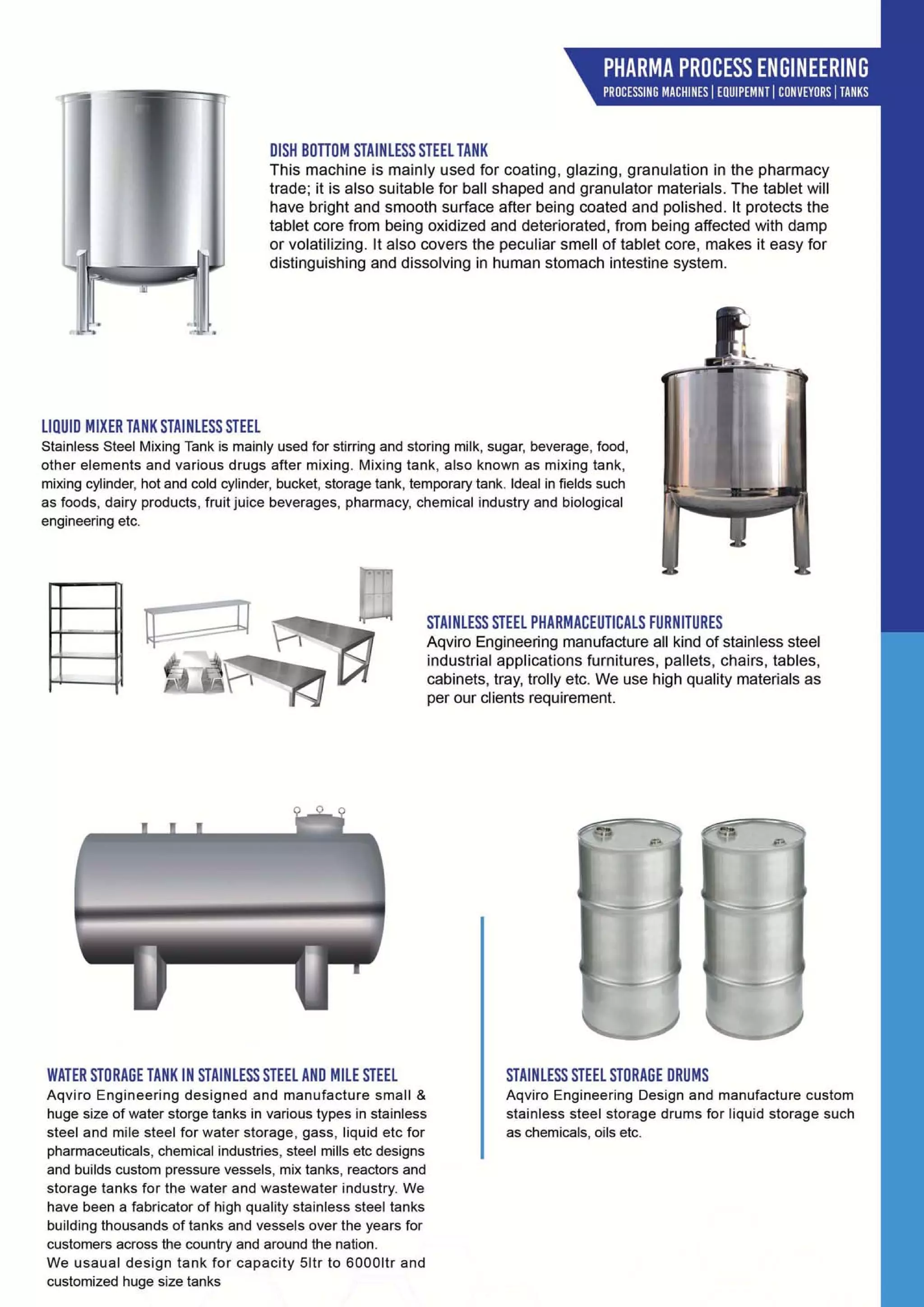 Pharmaceutical Process Equipment Engineering | PDF