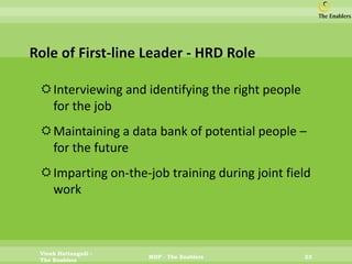 PHARMA FIRST-LINE LEADERS - KRAs | PDF