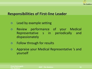 PHARMA FIRST-LINE LEADERS - KRAs | PDF