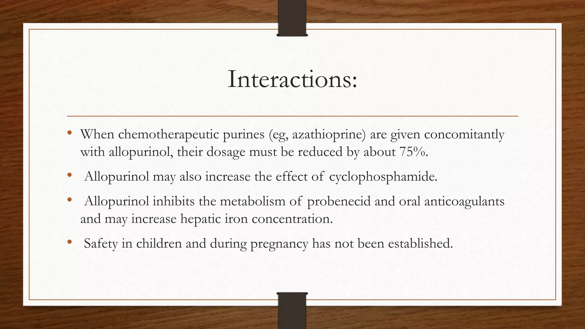 Pharmacology of gout | PPTX