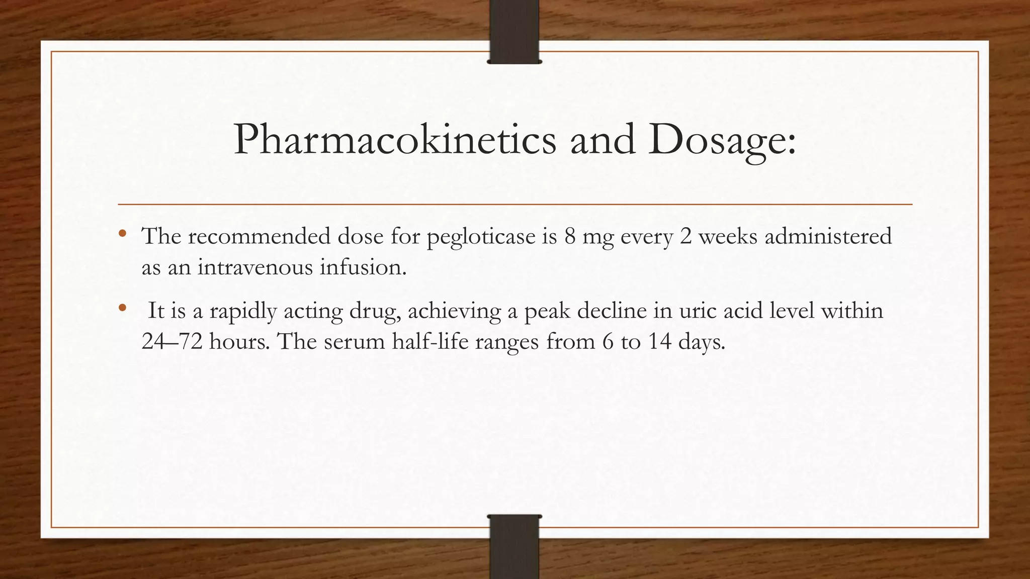 Pharmacology of gout | PPTX