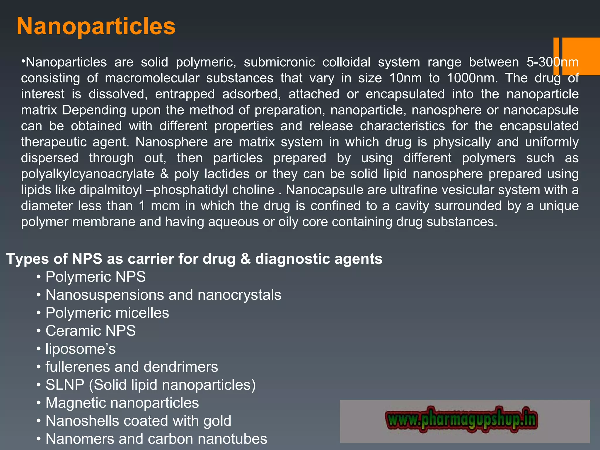 Pharmagupshup solid lipid nanoparticles | PPT