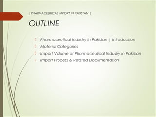 Pharma import process | PPT
