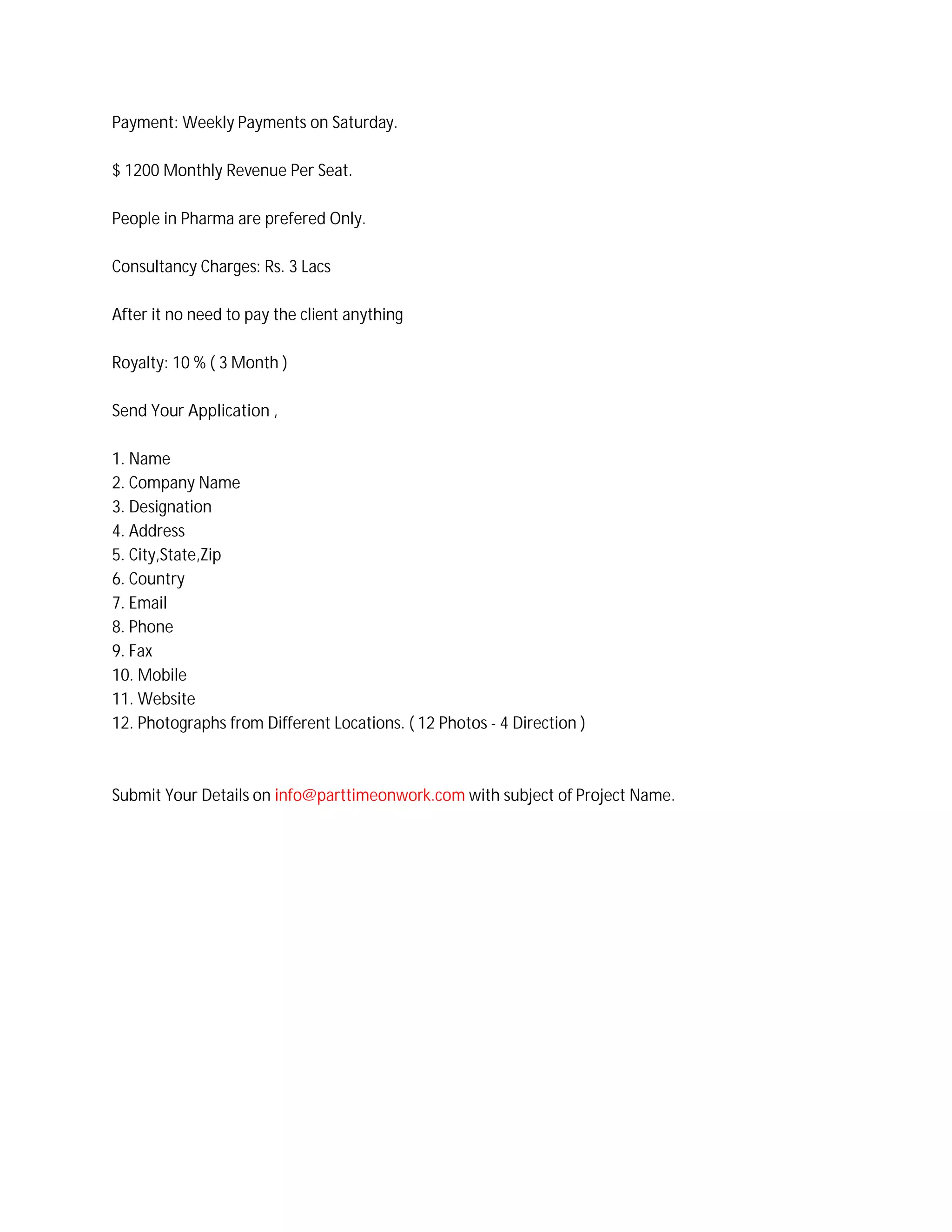 Pharma inbound voice process without upfront | PDF