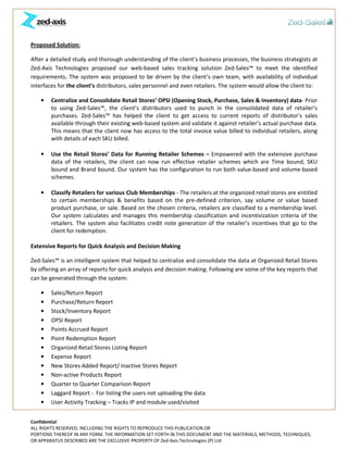 Sales Tracking and Retail Scheme Management System | PDF