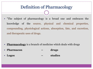 Pharma introduction | PPTX