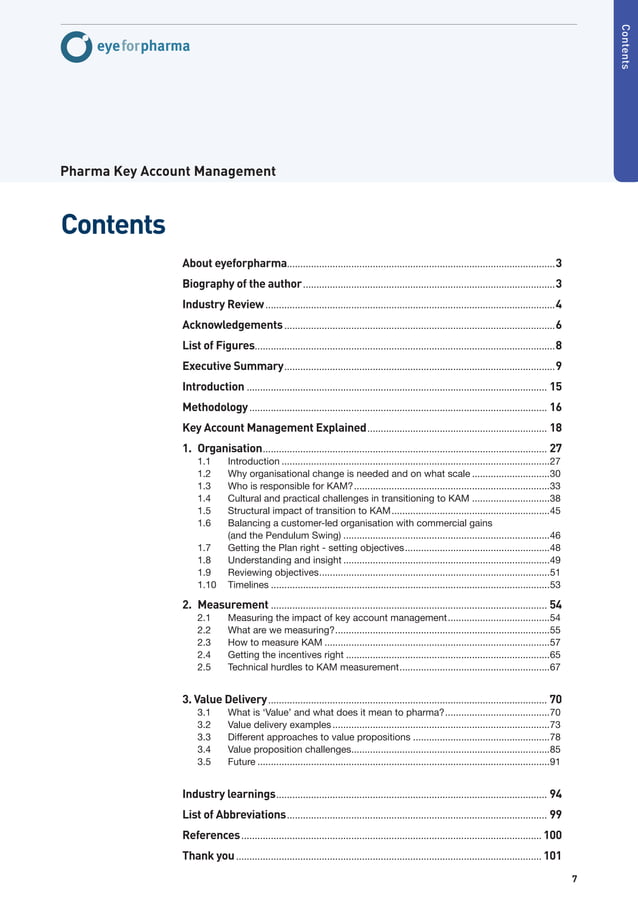 Pharma kam report 2011-12 (sample) | PDF