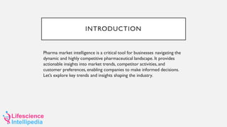 Pharma Market Intelligence | Lifescience Intellipedia | PDF