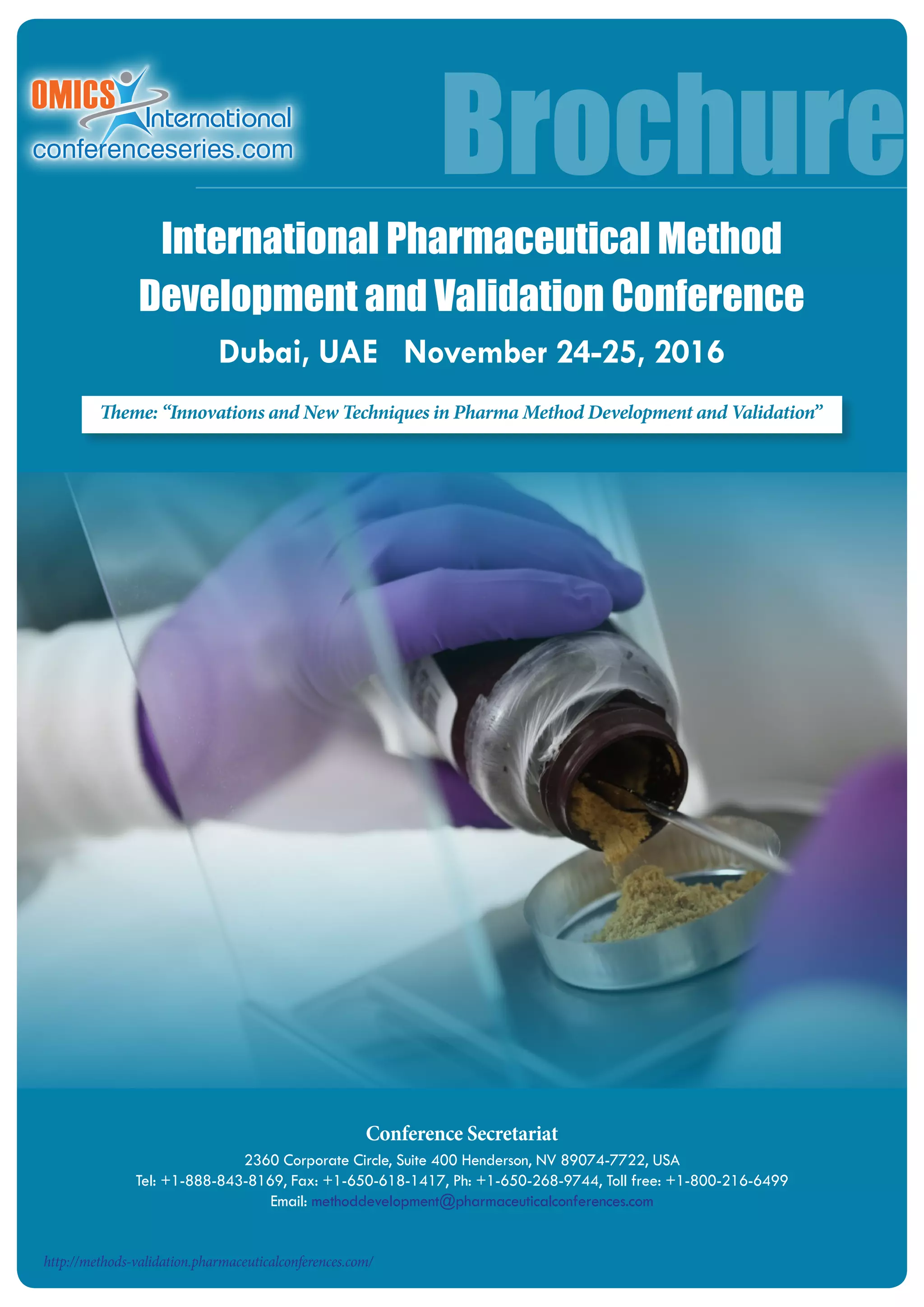Pharma method development 2016 brochure | PDF