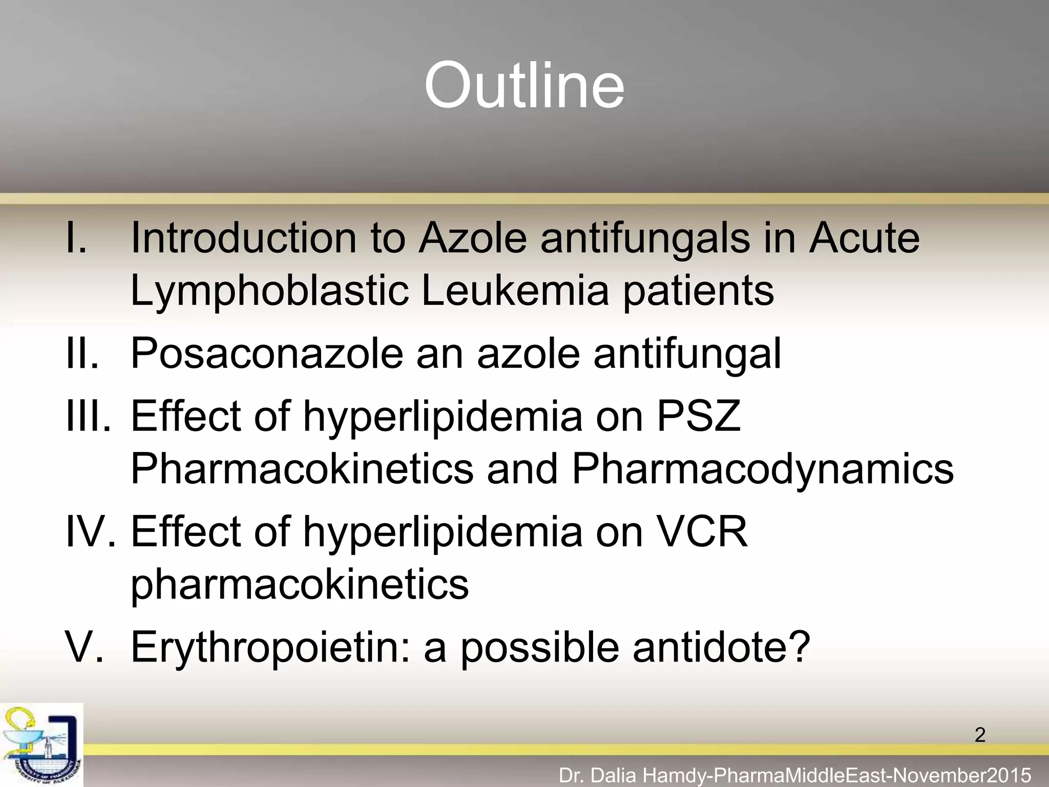 Azole Antifungals: a prophylactic therapy in hematological cancer ...