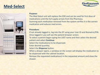 Pharmaneek's Process Flow Chart & Description | PPTX
