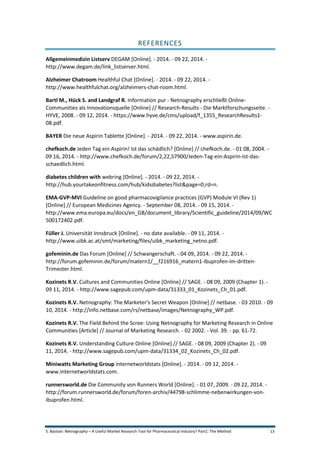 Netnography: A useful market research tool for pharmaceutical industry ...
