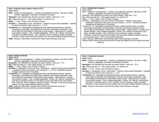 Pharmacology cards | PDF
