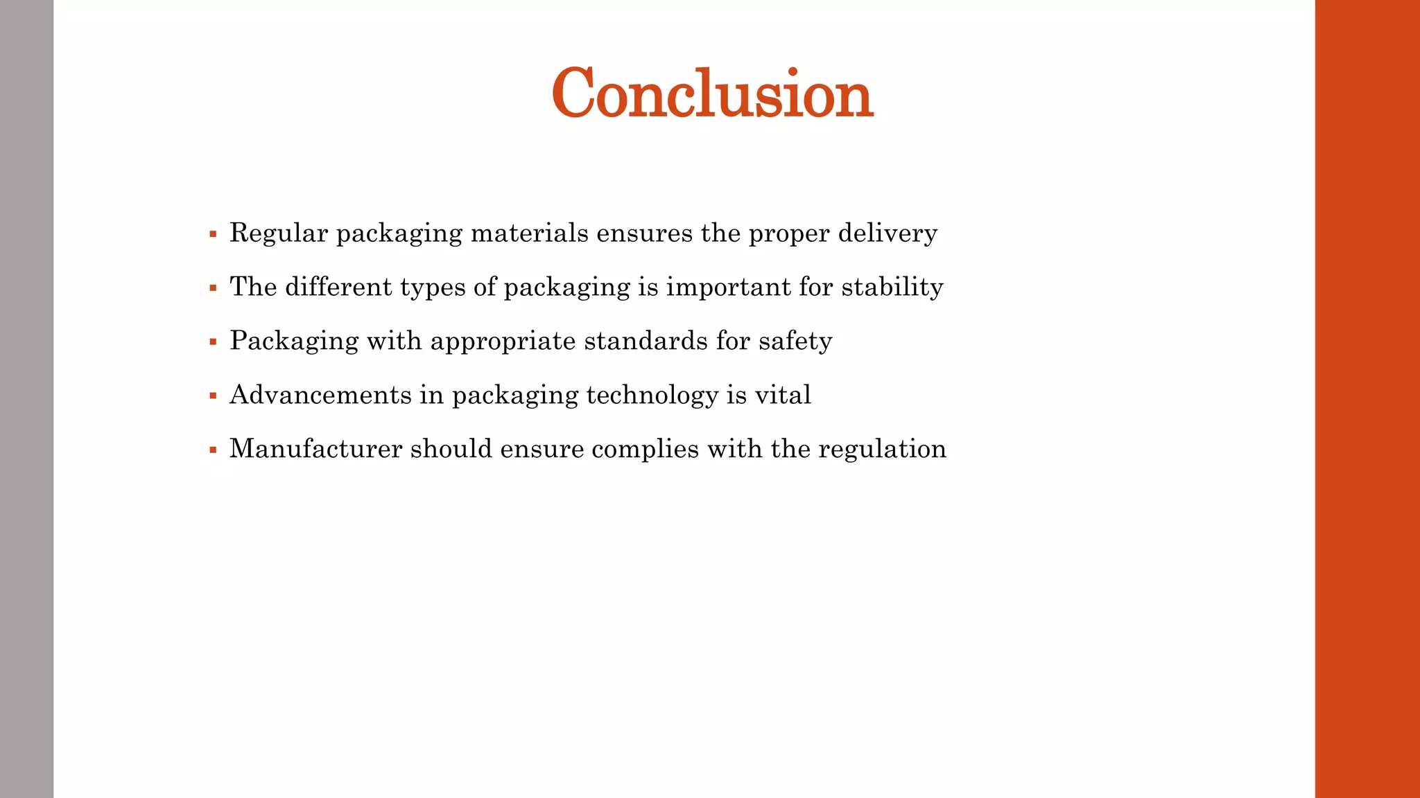 Pharma Packaging Technology | PPTX