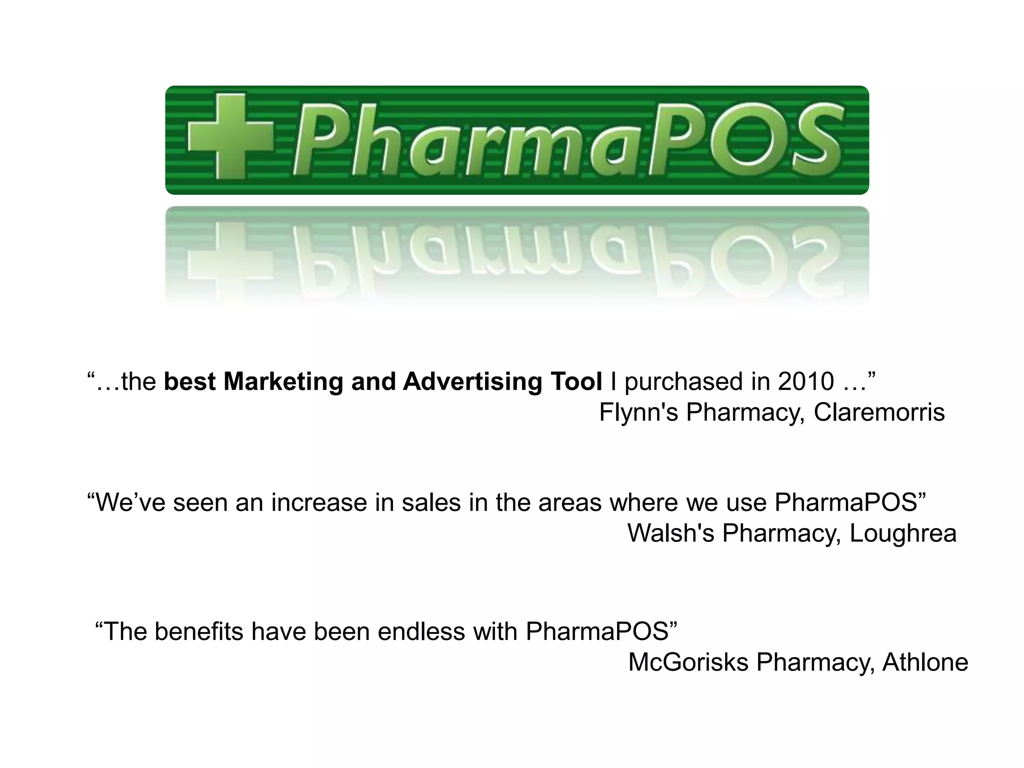 What is PharmaPOS? | PPTX