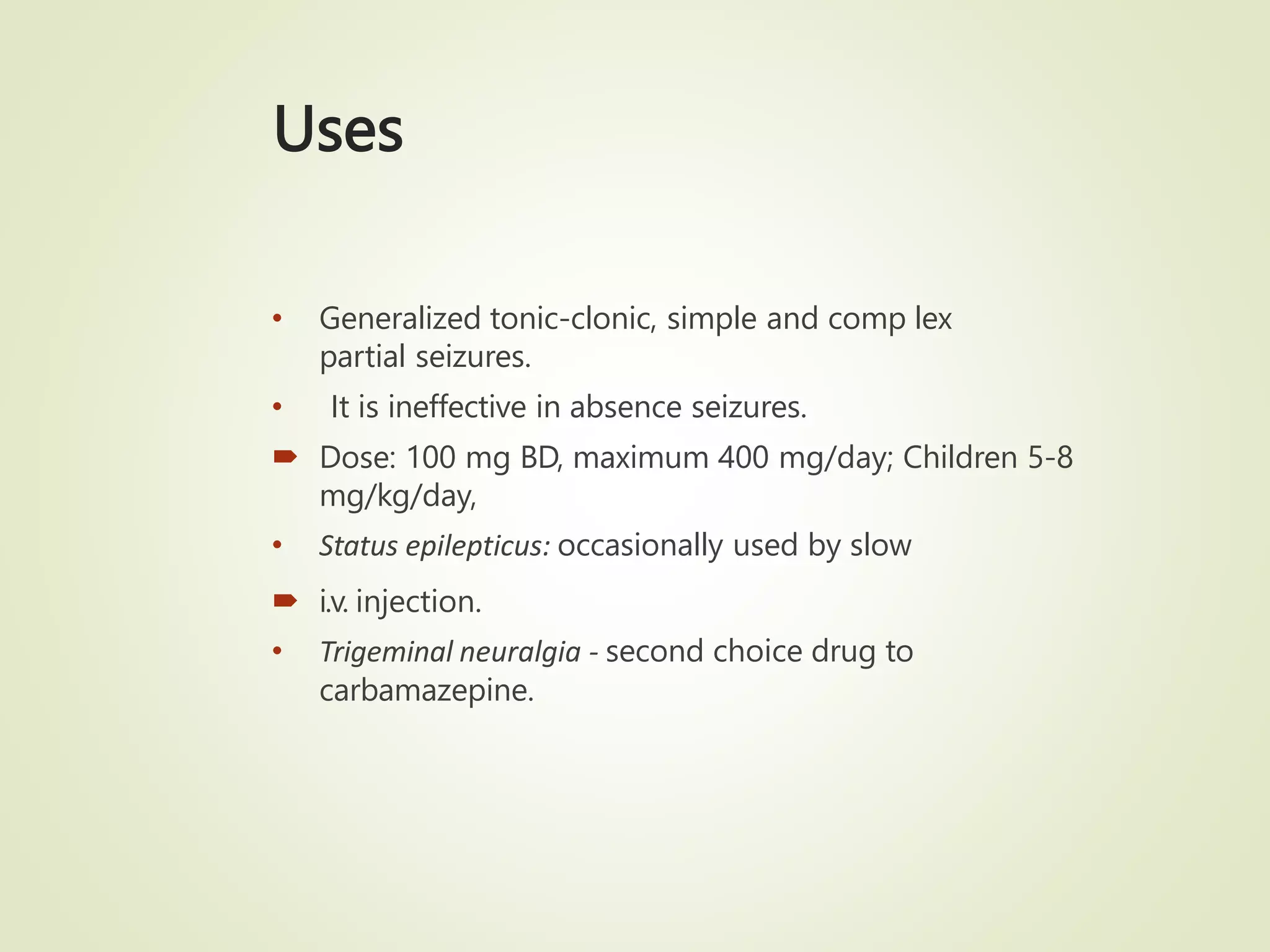 Pharmacology of anti epileptic drugs | PPTX