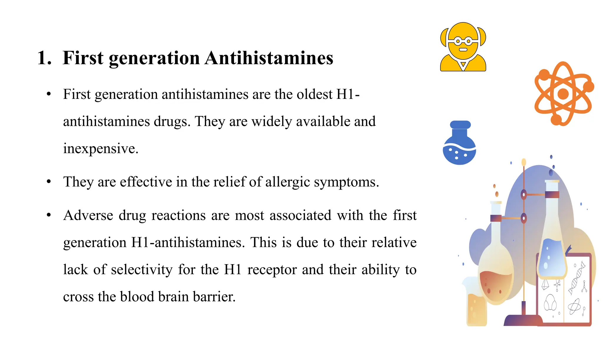 Generation of antihistamine | PPTX