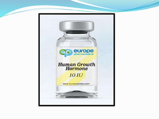 drugs used to treat hypothalamus and anterior pituitary hormones | PPTX