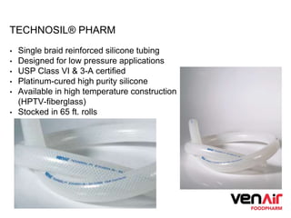 Venair Pharmaceutical Silicone Hose Products | PPTX