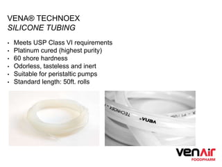 Venair Pharmaceutical Silicone Hose Products | PPTX