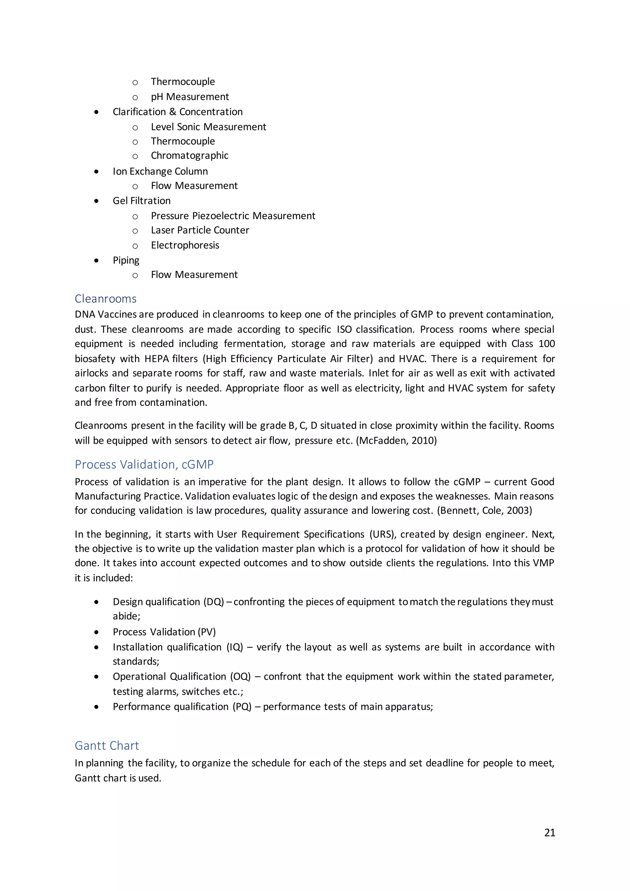 (Bio)pharmaceutical plant design | DOCX