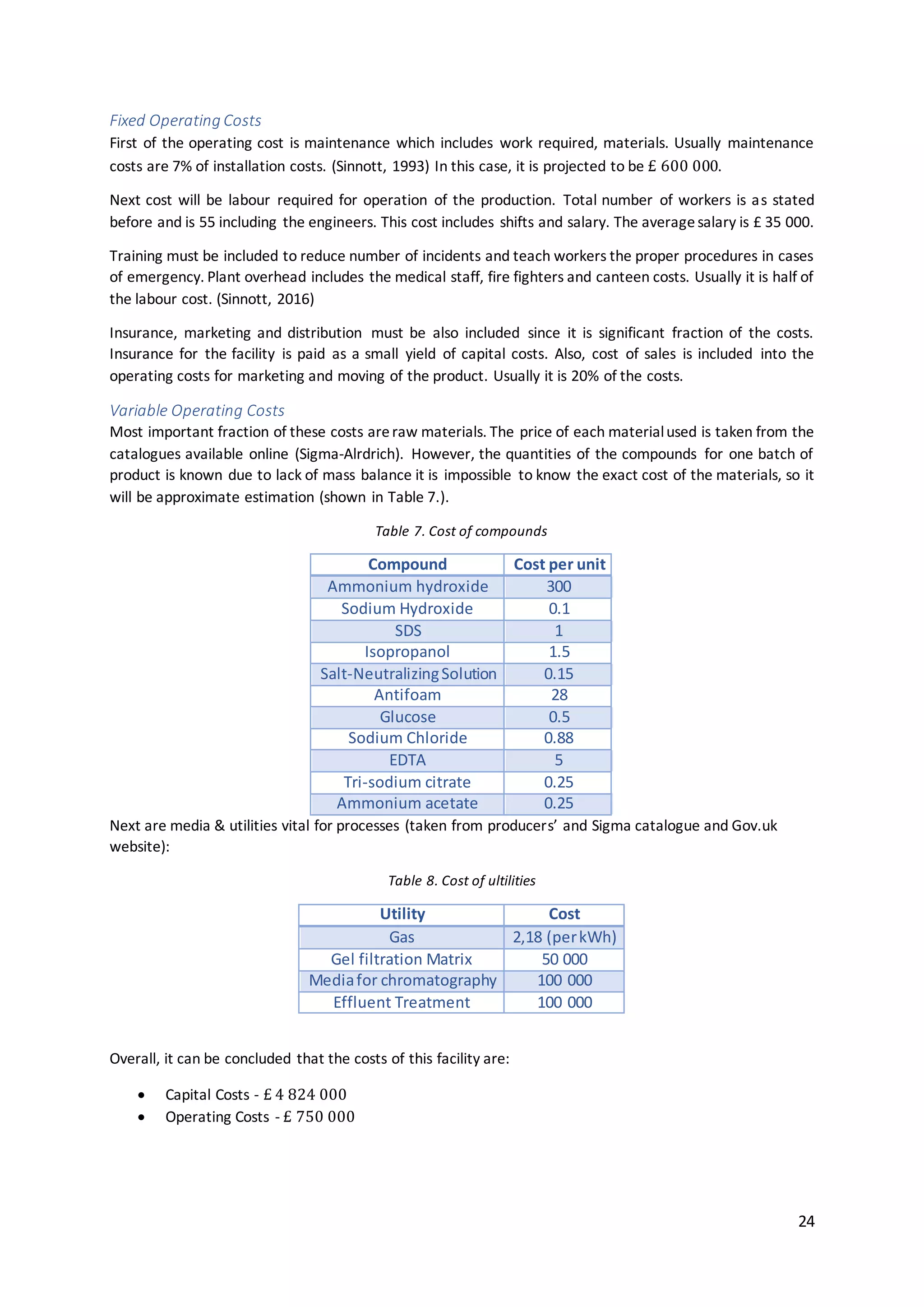 (Bio)pharmaceutical plant design | DOCX