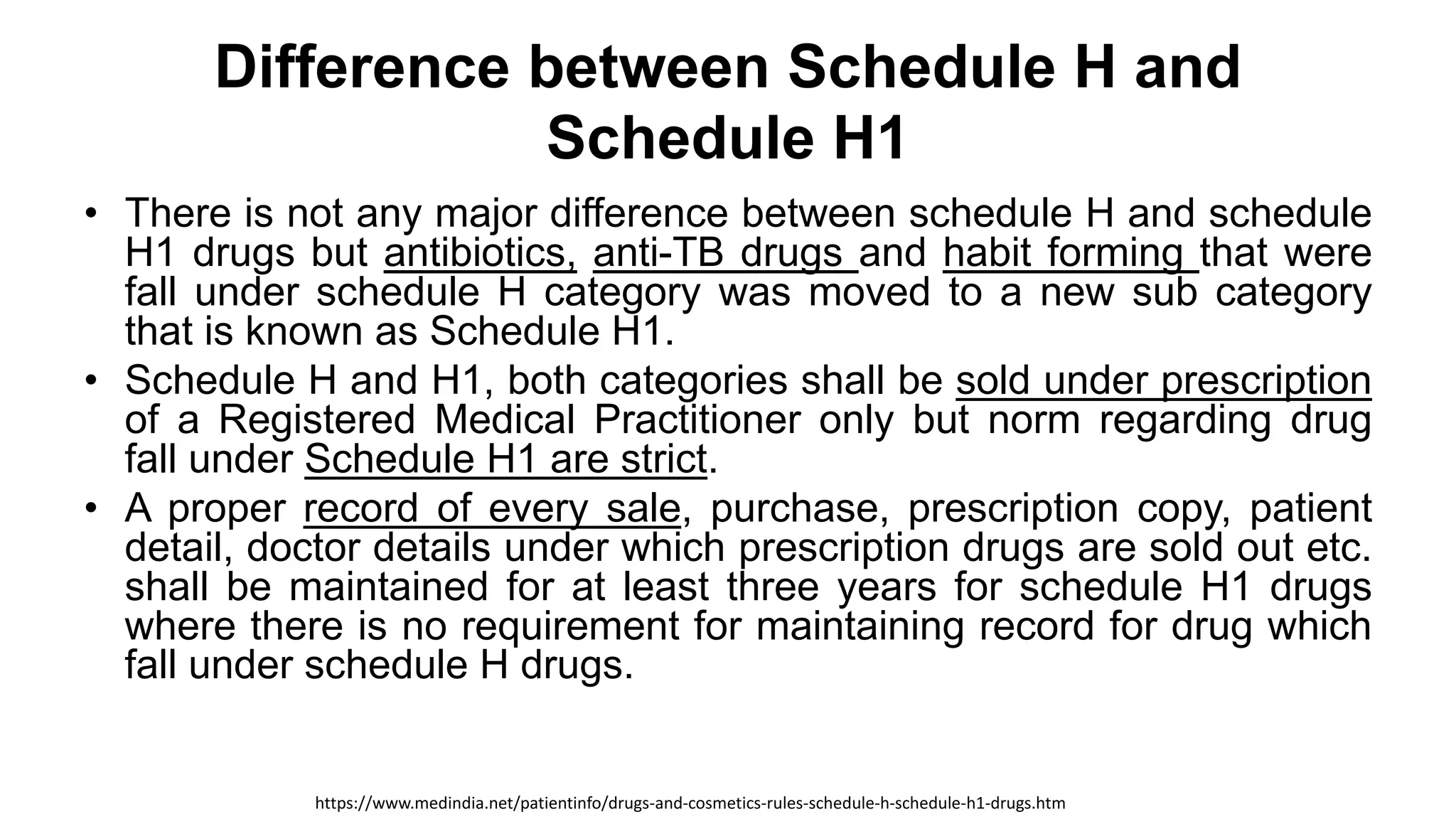 Pharmaceuticals Schedules & Prescription drugs convention for ...