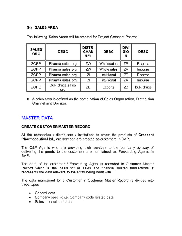 SAP SD Business Blueprint | DOCX | Logistics | Business