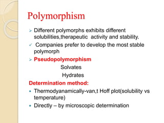 Preformulation Studies | PPTX