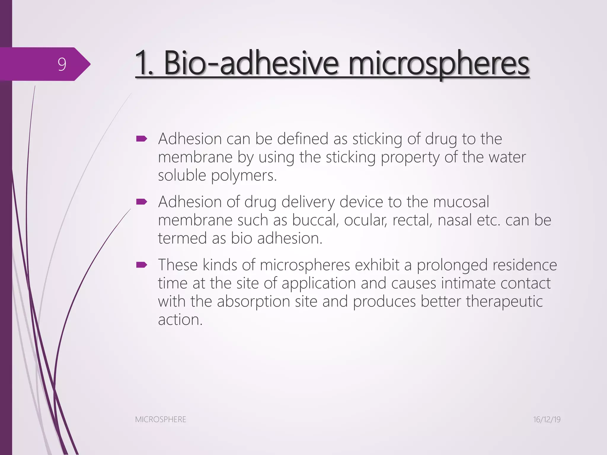 Microsphere as Novel Technique | PPT